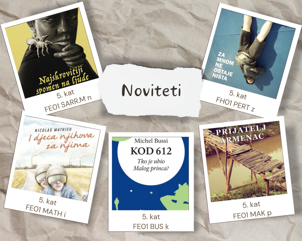 Noviteti u siječnju - Knjižničarski imaginarij