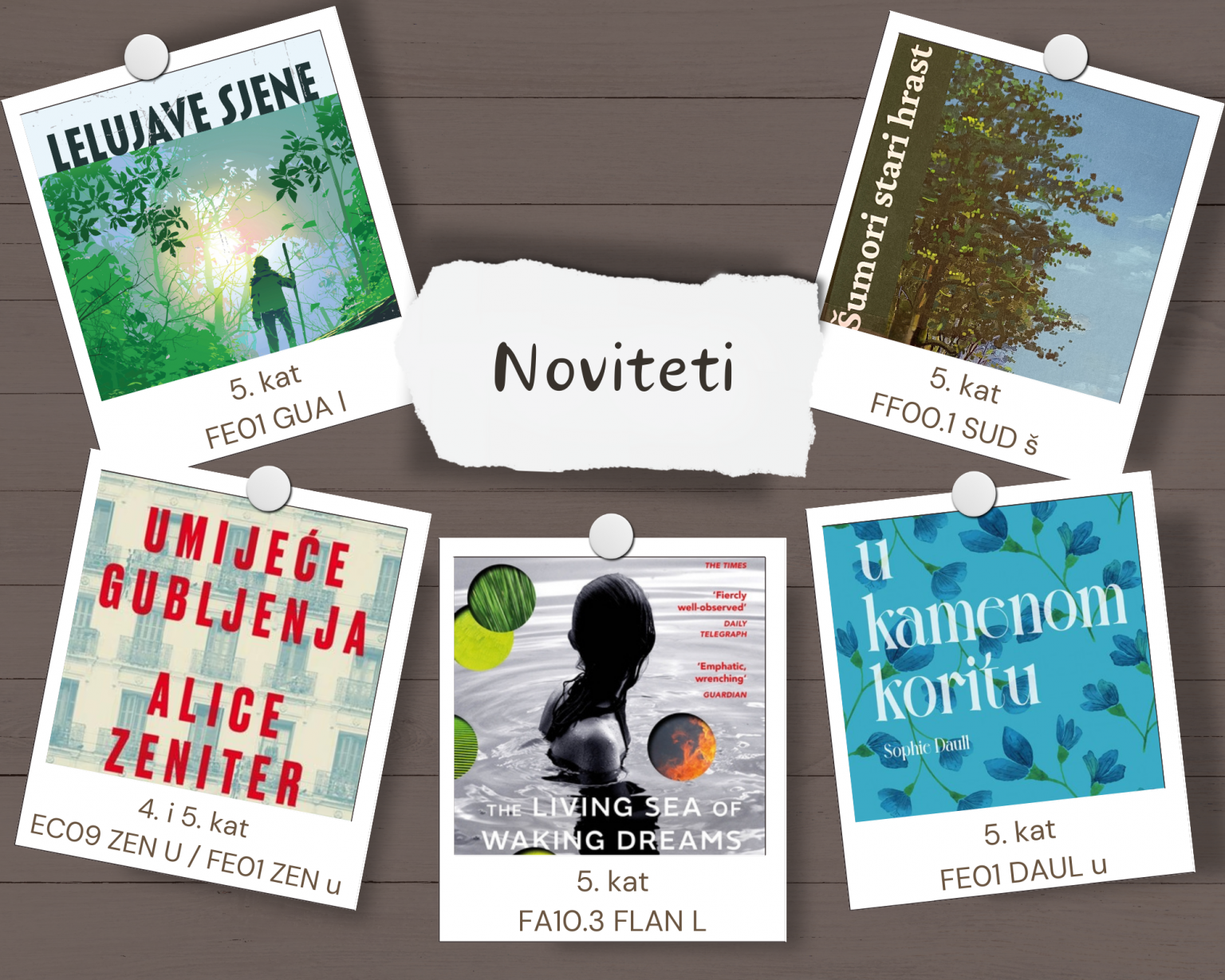 Noviteti u veljači - Knjižničarski imaginarij